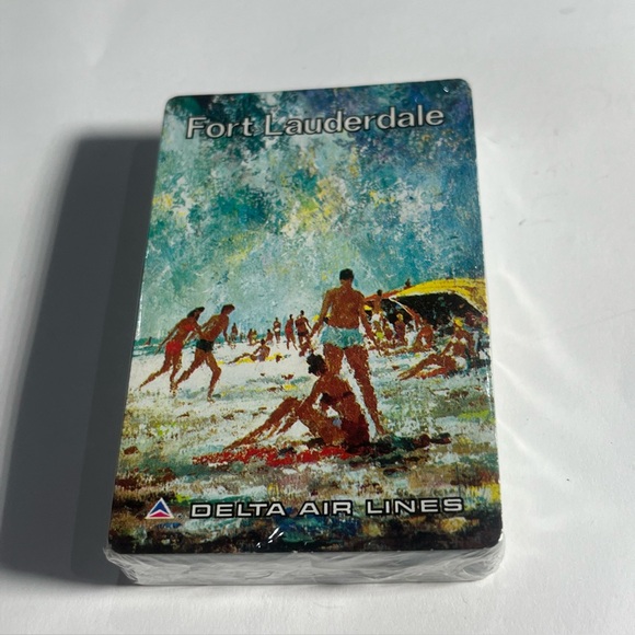 None | Accessories | Delta Airlines Fort Lauderdale Playing Cards ...